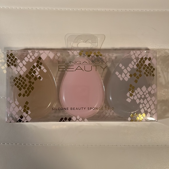 Makeup | 3 Silicone Blending Sponges Foundation Blender Cosmetic Tool ...